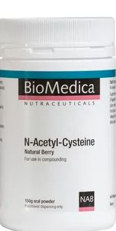 BioMedica NAC (N-Acetyl-Cysteine) | 150g Berry powder – Melbourne Natural