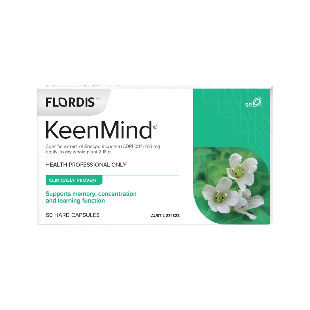 Flordis Keen Mind | 60 capsules – Melbourne Natural